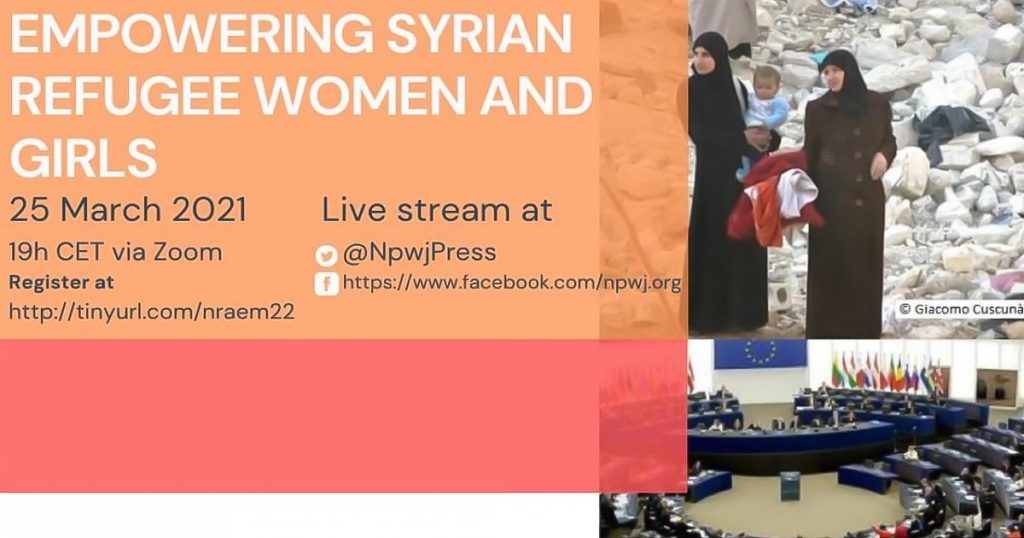 Empowering Syrian Refugee Women and Girls - NPWJ
