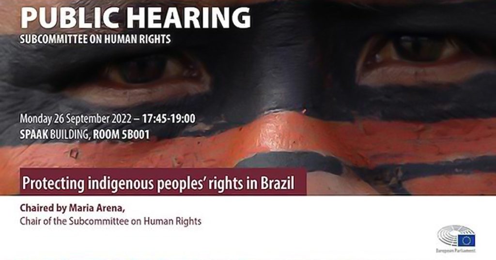 Public Hearing on Protecting Indigenous Peoples' Rights in Brazil - NPWJ